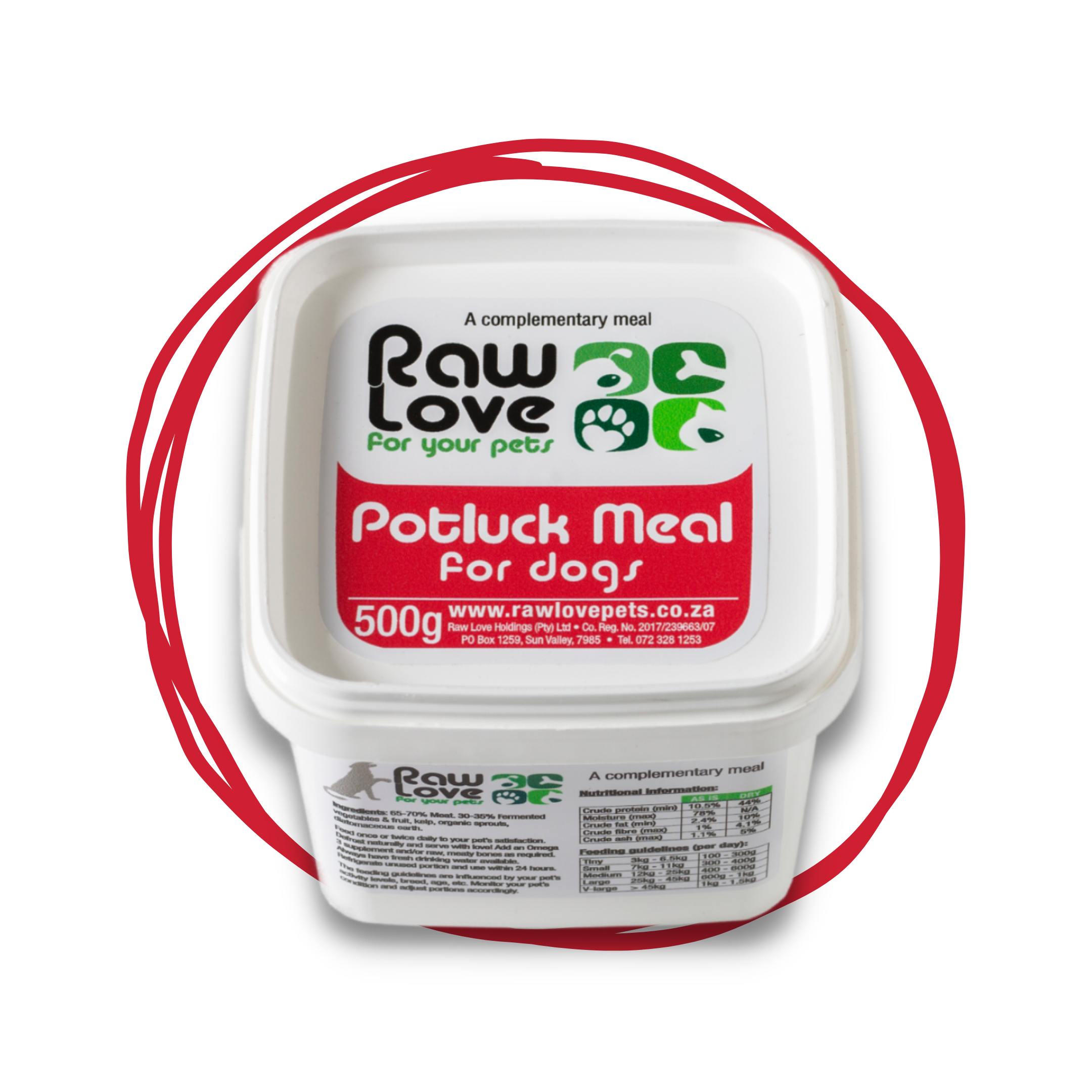 Raw Love Potluck Meal for Dogs – RawFedPets