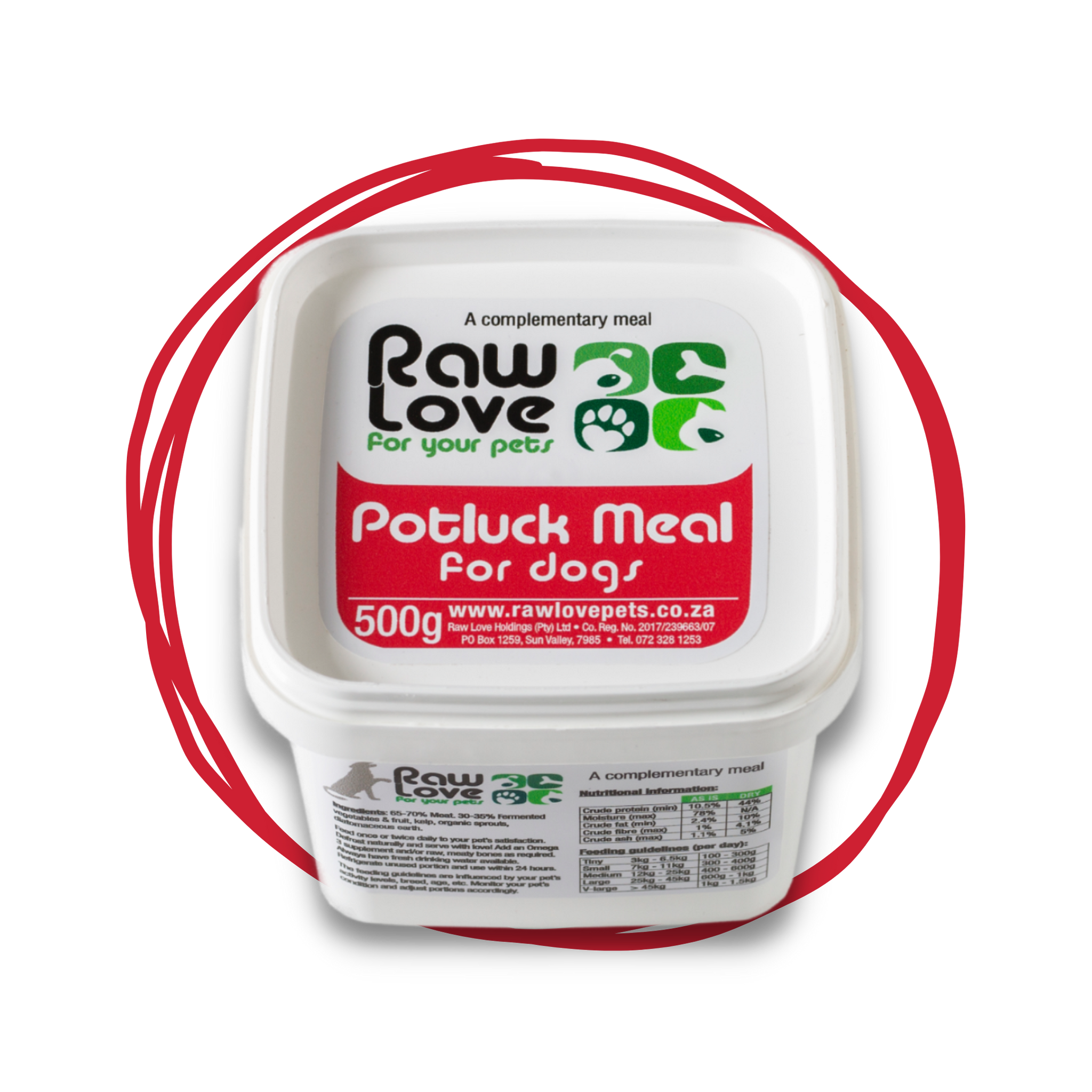 Raw Love Potluck Meal – RawFedPets