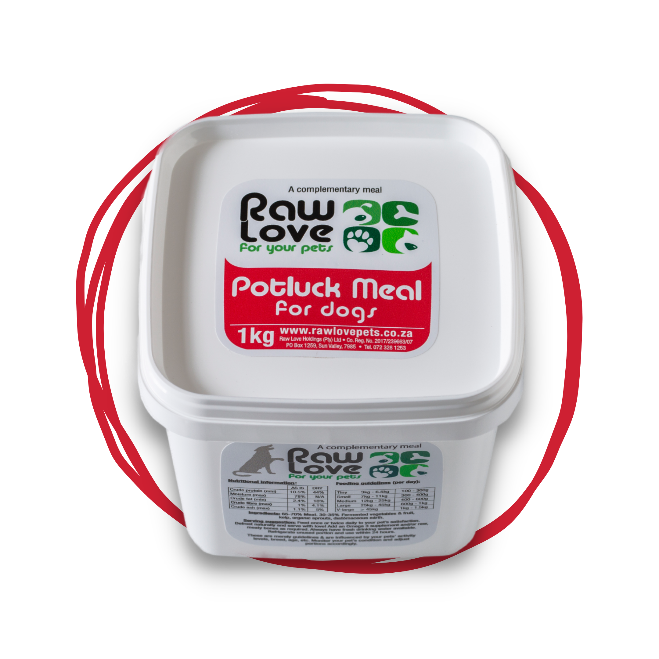 Raw Love Potluck Meal for Dogs – RawFedPets